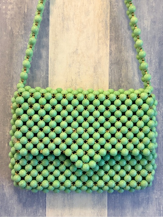 Sarne | Bags | Original Sarne Mint Bright Green Vintage Chunky Jade ...